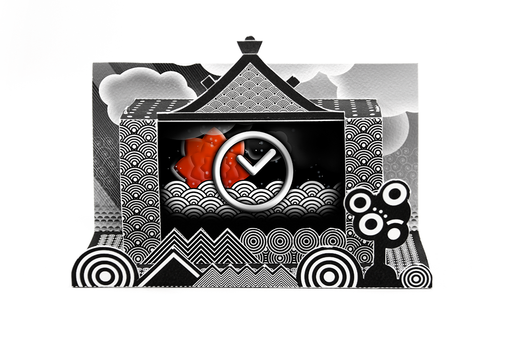 Volumique - Paper Alarm Clock